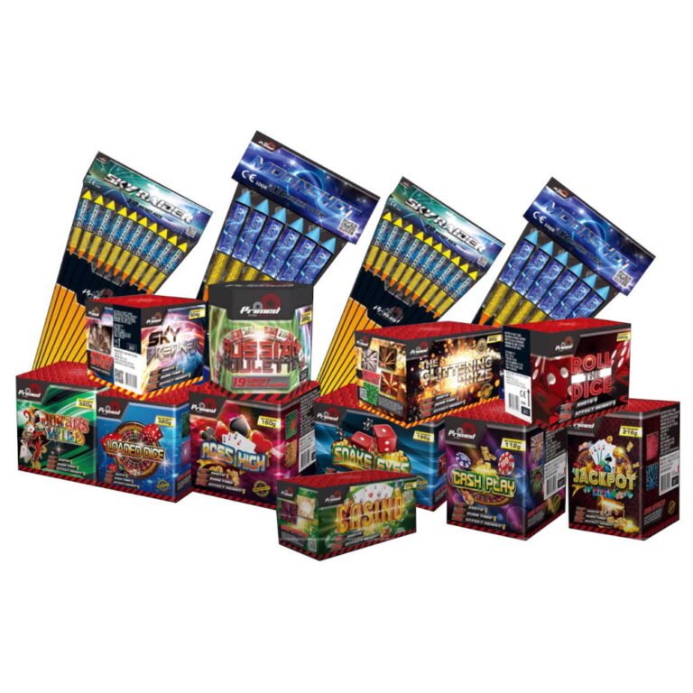 Cascade 400 shot - Compound - Leeds Fireworks