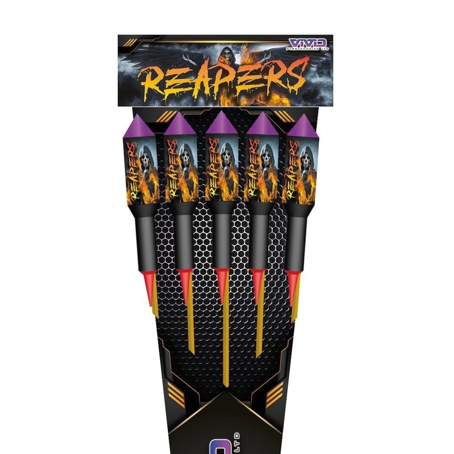 Reaper Rockets 5 Pack - Leeds Fireworks